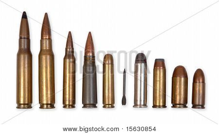 Standard military ammunition types Stock Photo & Stock Images | Bigstock