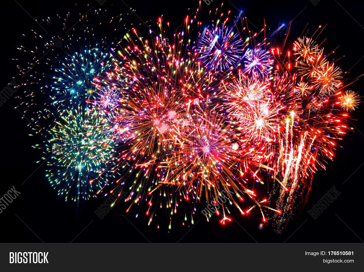 Amazing fireworks, fireworks 2017, fireworks background, fireworks ...