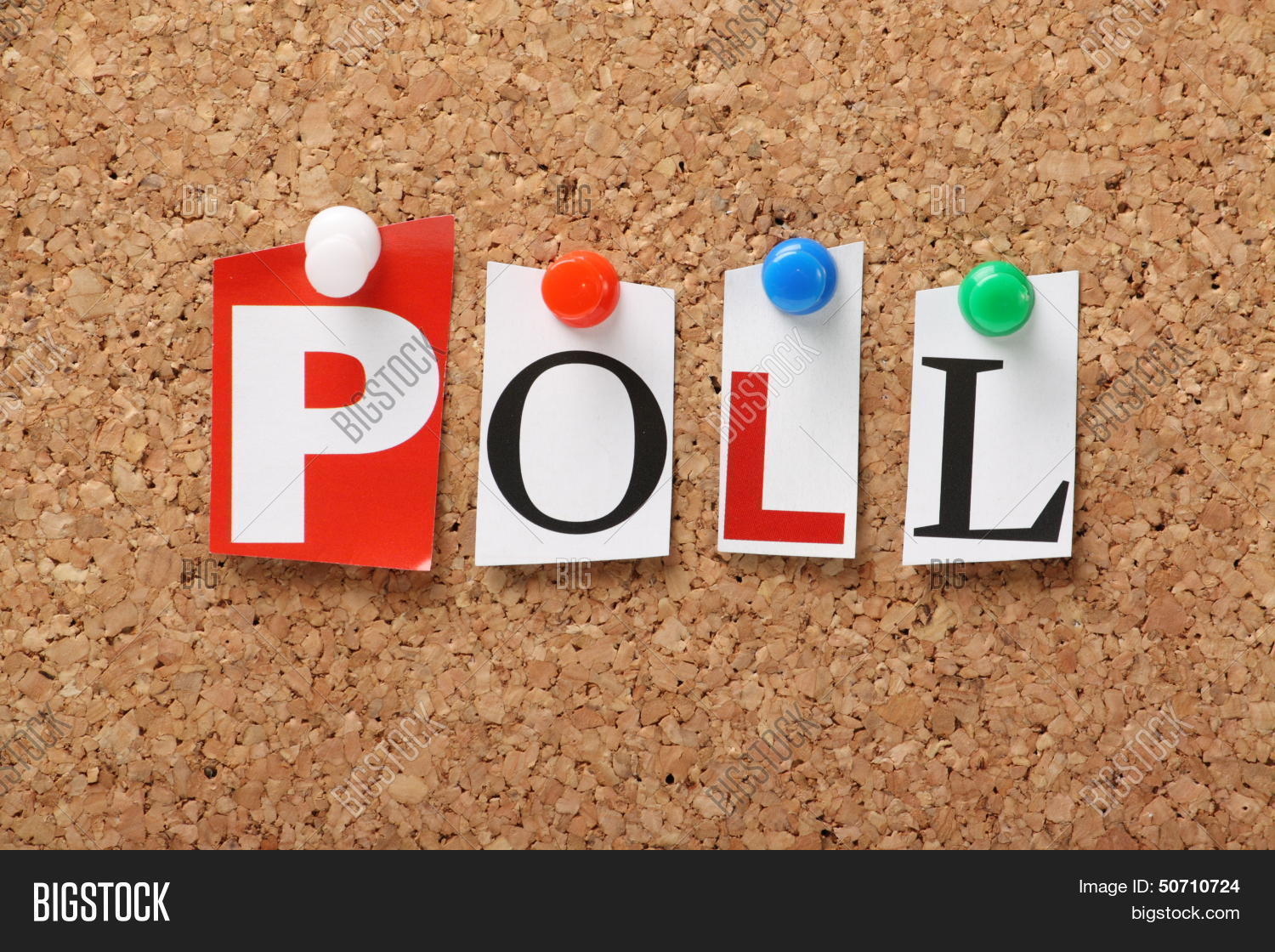 The word Poll Stock Photo & Stock Images | Bigstock