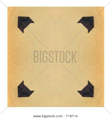 Vintage Black Photo Corners Stock Photo & Stock Images | Bigstock