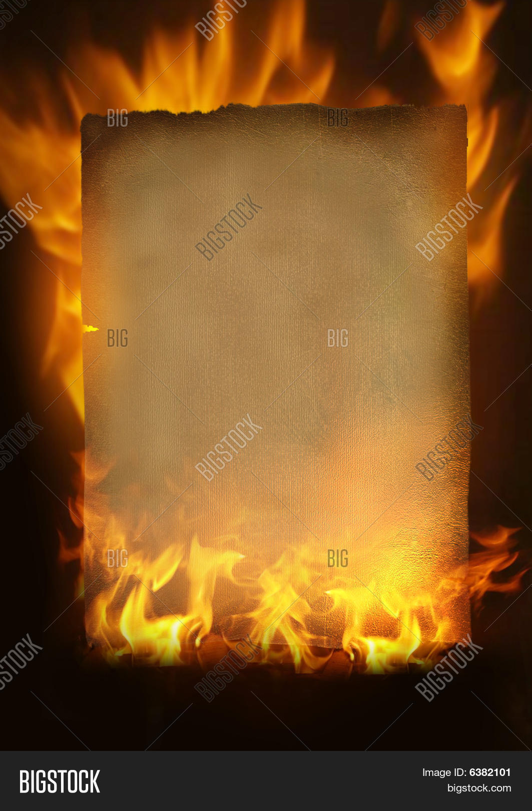 Old Burning Paper Stock Photo & Stock Images | Bigstock