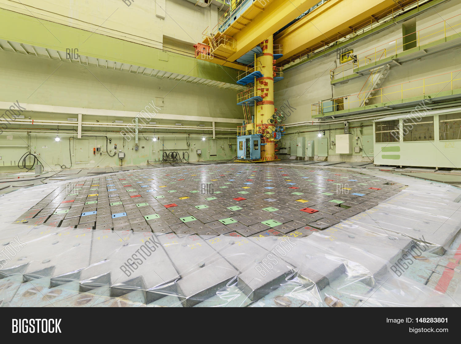 RBMK Reactor Central Hall. Visible Image & Photo | Bigstock